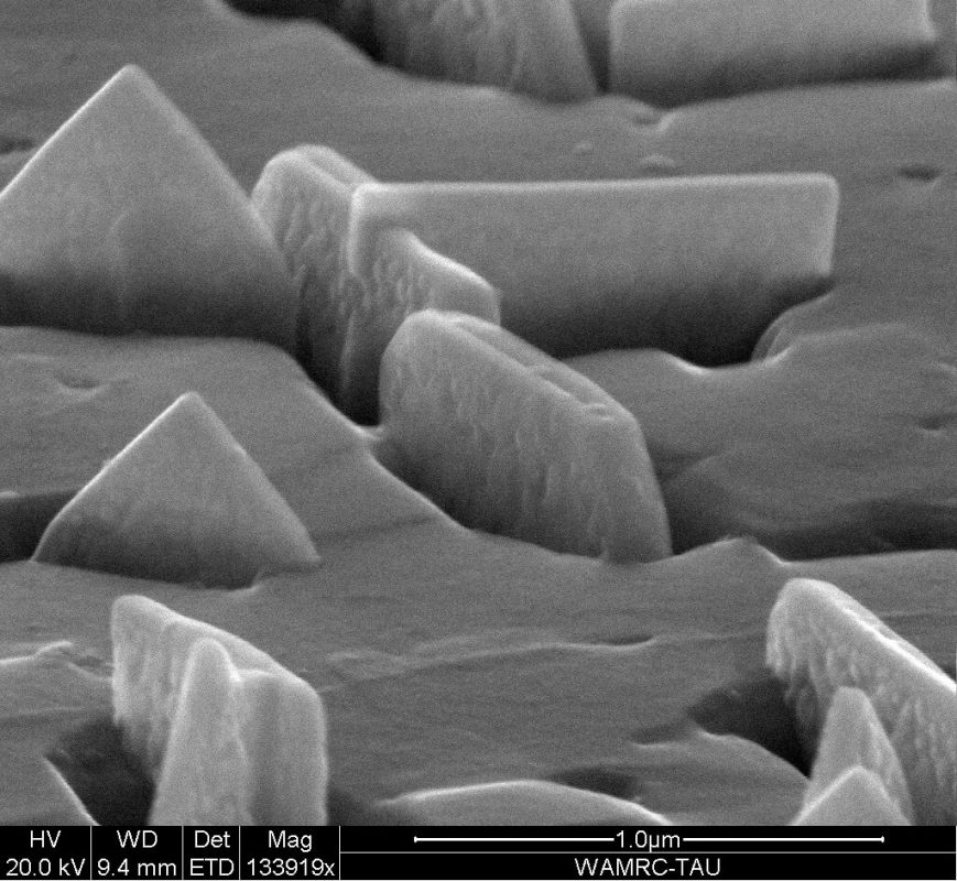 Superconductor up close (using SEM) - Quantum Levitation